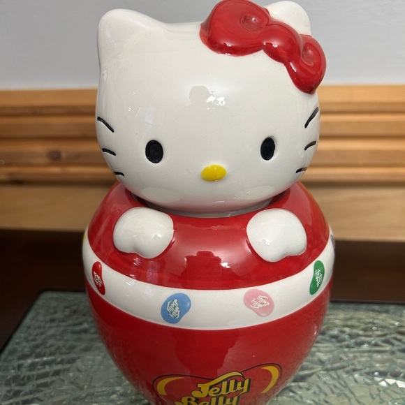 Hello Kitty | Other | Hello Kitty Jelly Belly Ceramic Jar | Poshmark